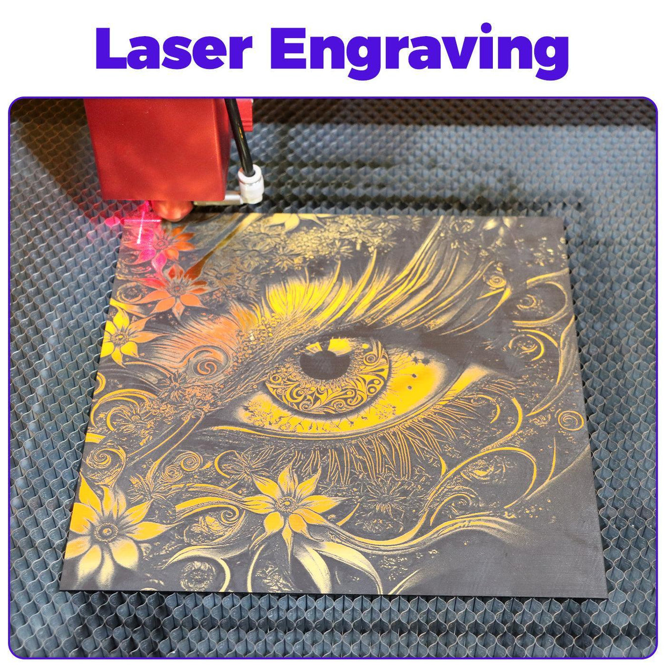 GreatCarve Scratch Acrylic Kit Laser Engraving Acrylic Sheets 4 Pcs
