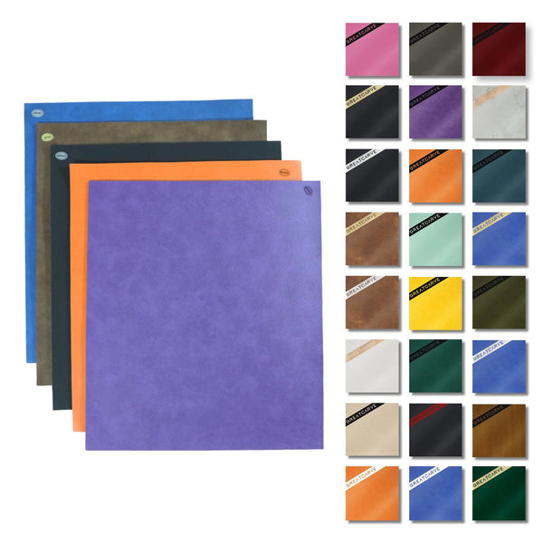 GreatCarve Scratch Leather Kit - Premium Leather for Laser Engraving